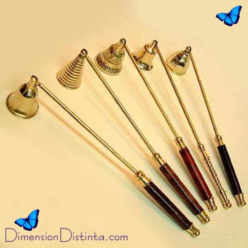 Apagavelas de metal y madera variados | Comprar en tienda Online ...